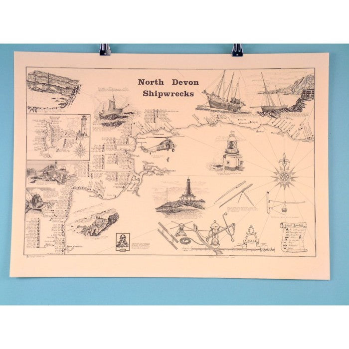 Devon Shipwreck Poster – Straight 2 You