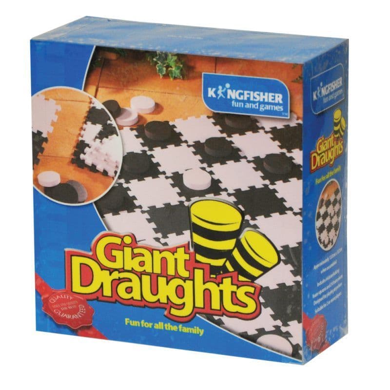 Giant Draughts Outdoor Indoor Kids Family Game – Straight 2 You